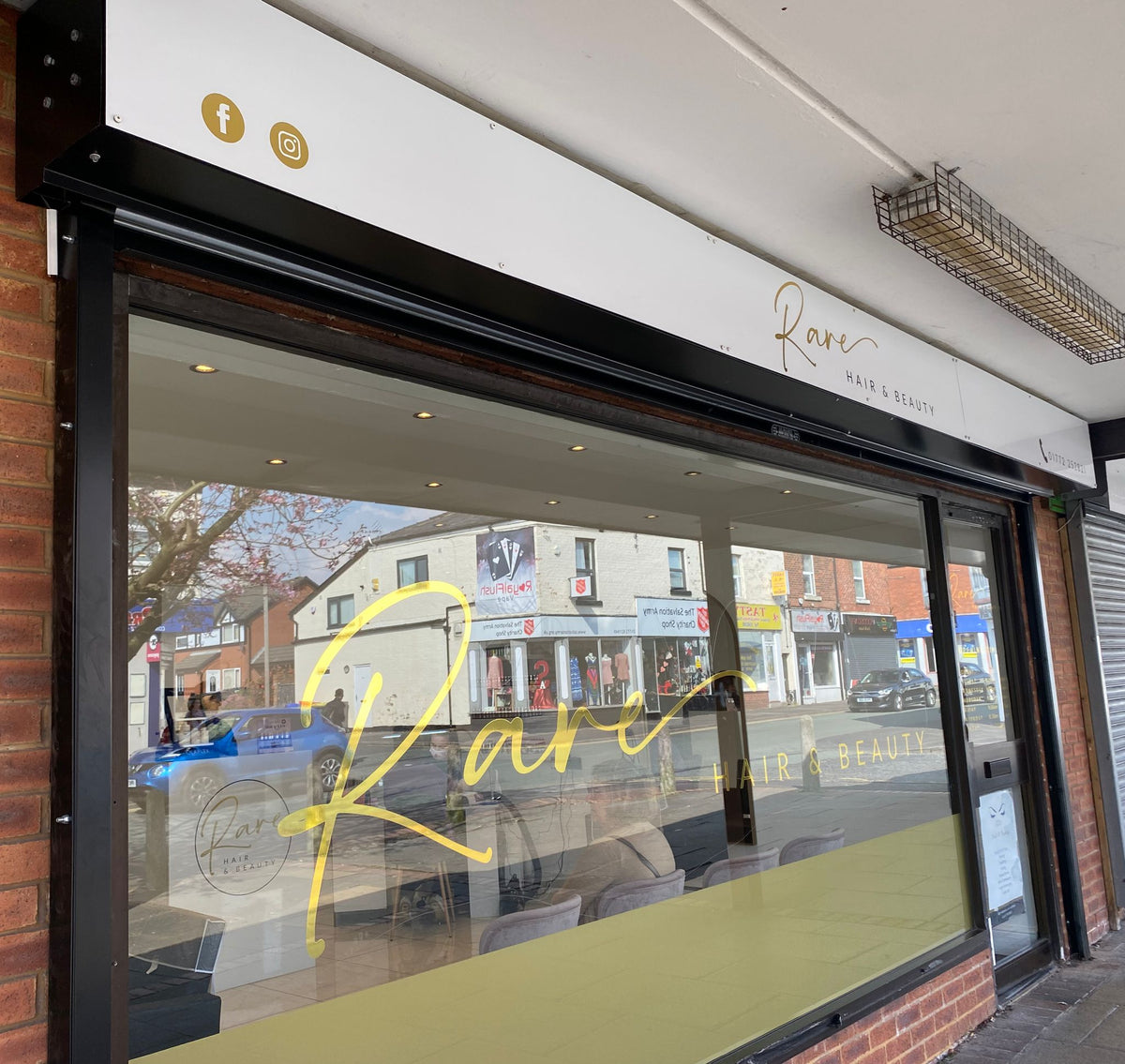 Rare Hair & Beauty in Preston – Salon Signs