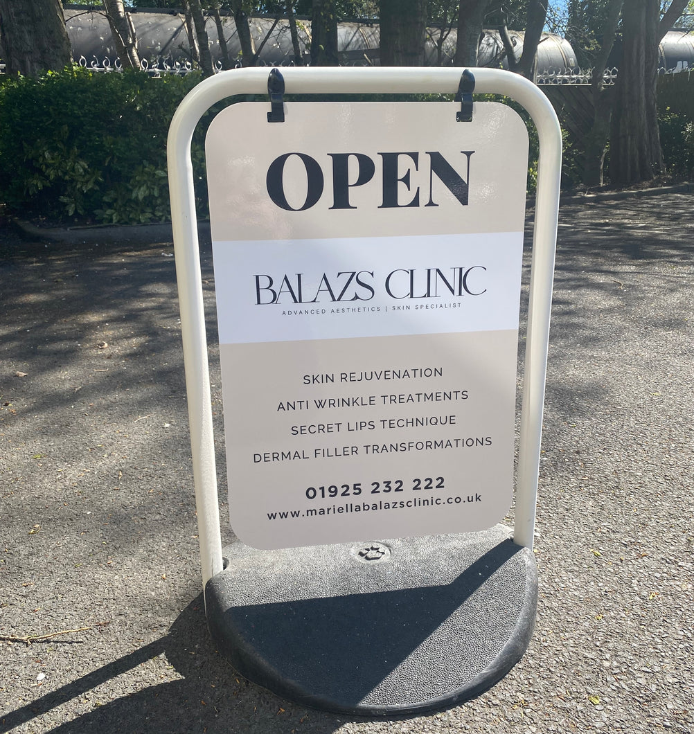 Pavement Signs – Salon Signs