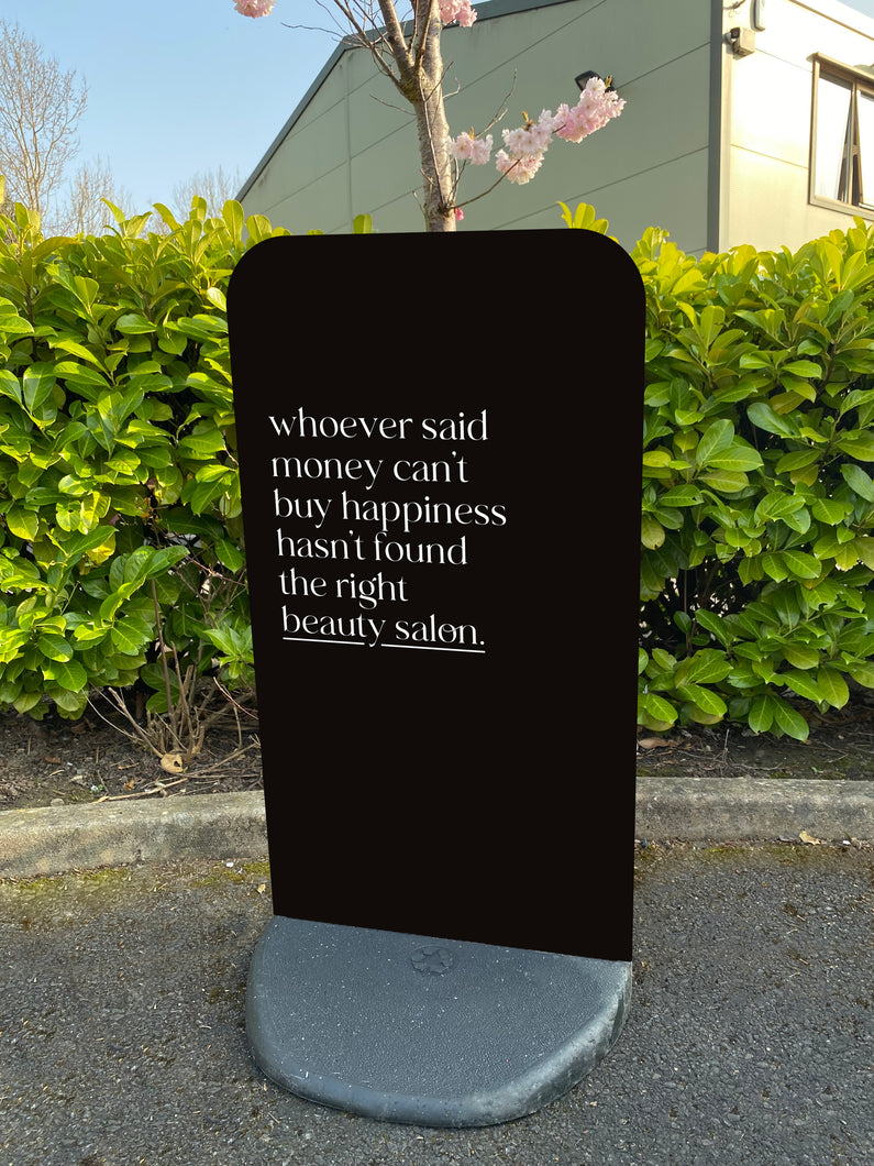 Pavement Signs – Salon Signs